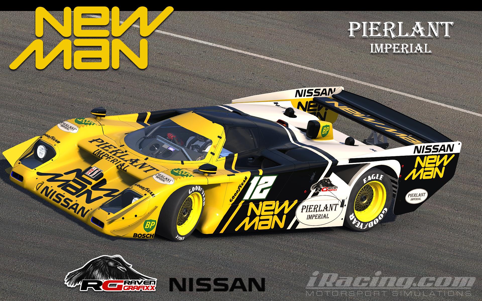 New Man Nissan GTP ZXT by Doyle Lowrance - Trading Paints