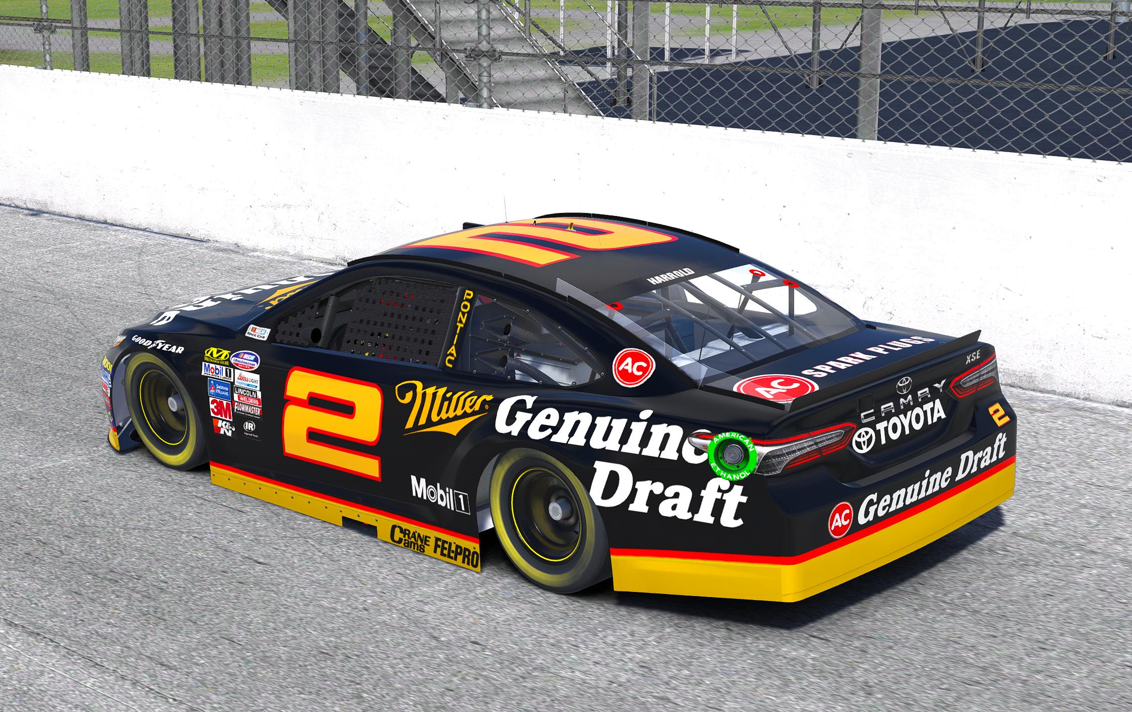 1991 RUSTY WALLACE MILLER GENUINE DRAFT Toyota Camry Gen 6 Replica by ...