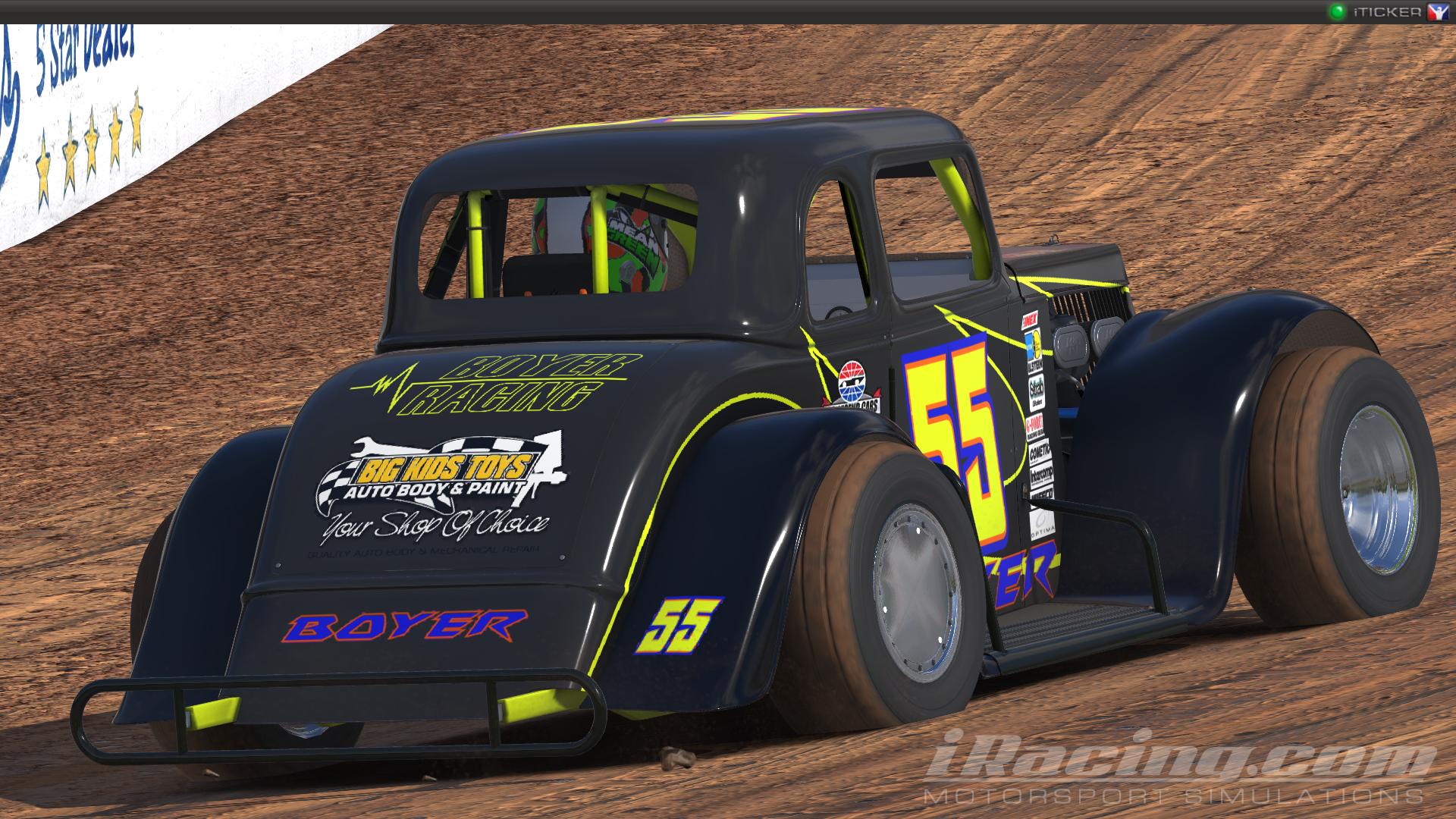 Boyer Racing Dirt Legend by Jake Boyer - Trading Paints