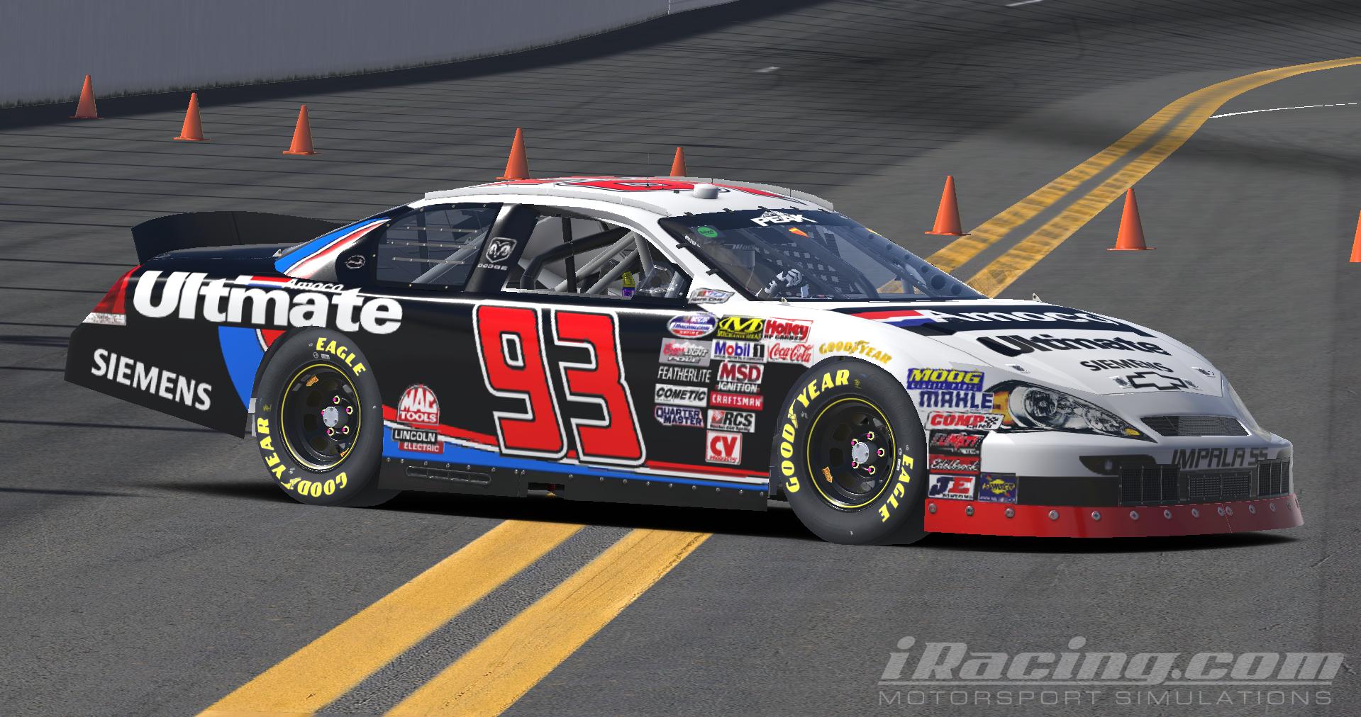 2001 Dave Blaney Amoco Ultimate K&N by Zac C. - Trading Paints