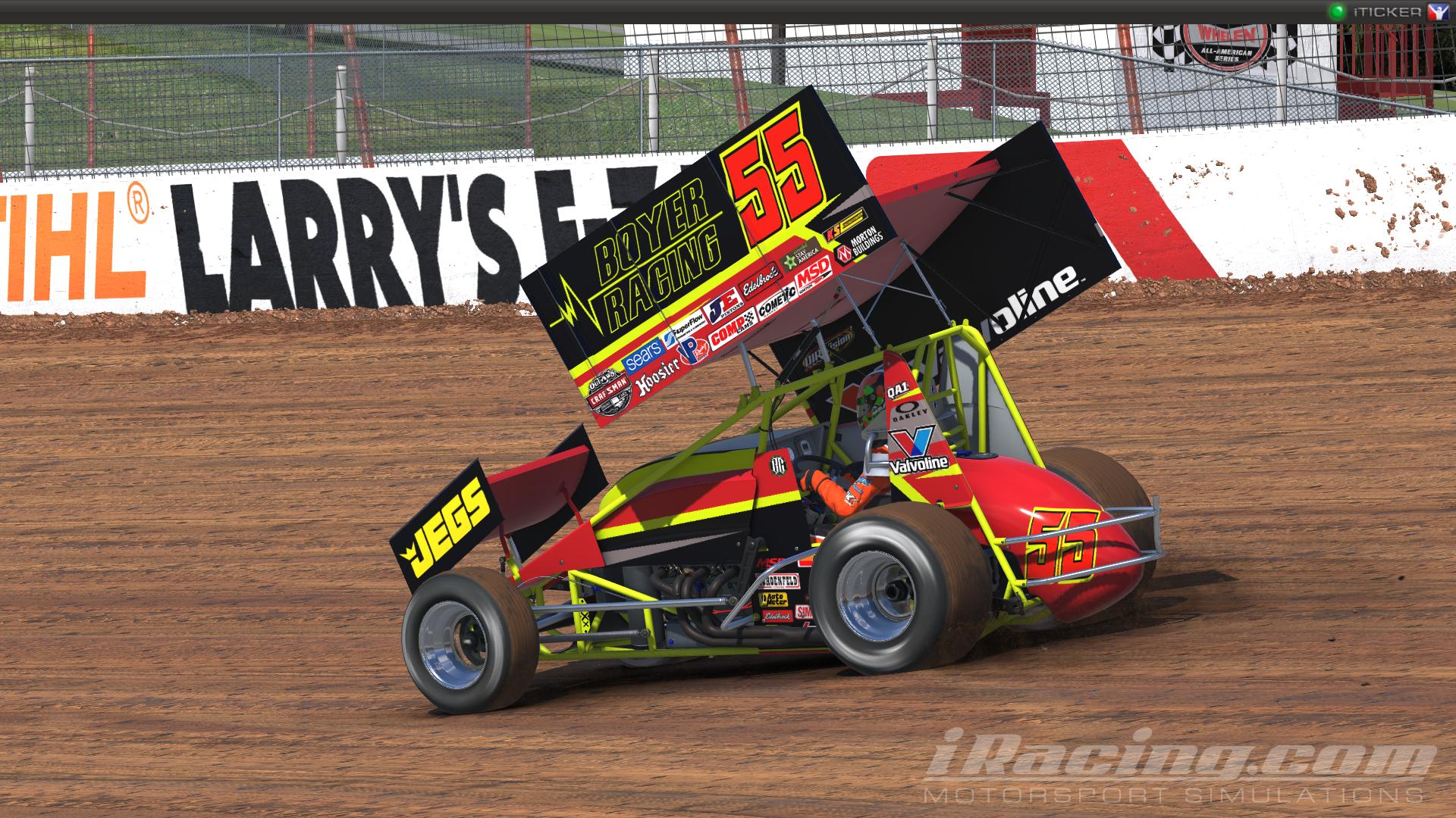 Boyer Racing V2 Sprintcar by Jake Boyer - Trading Paints