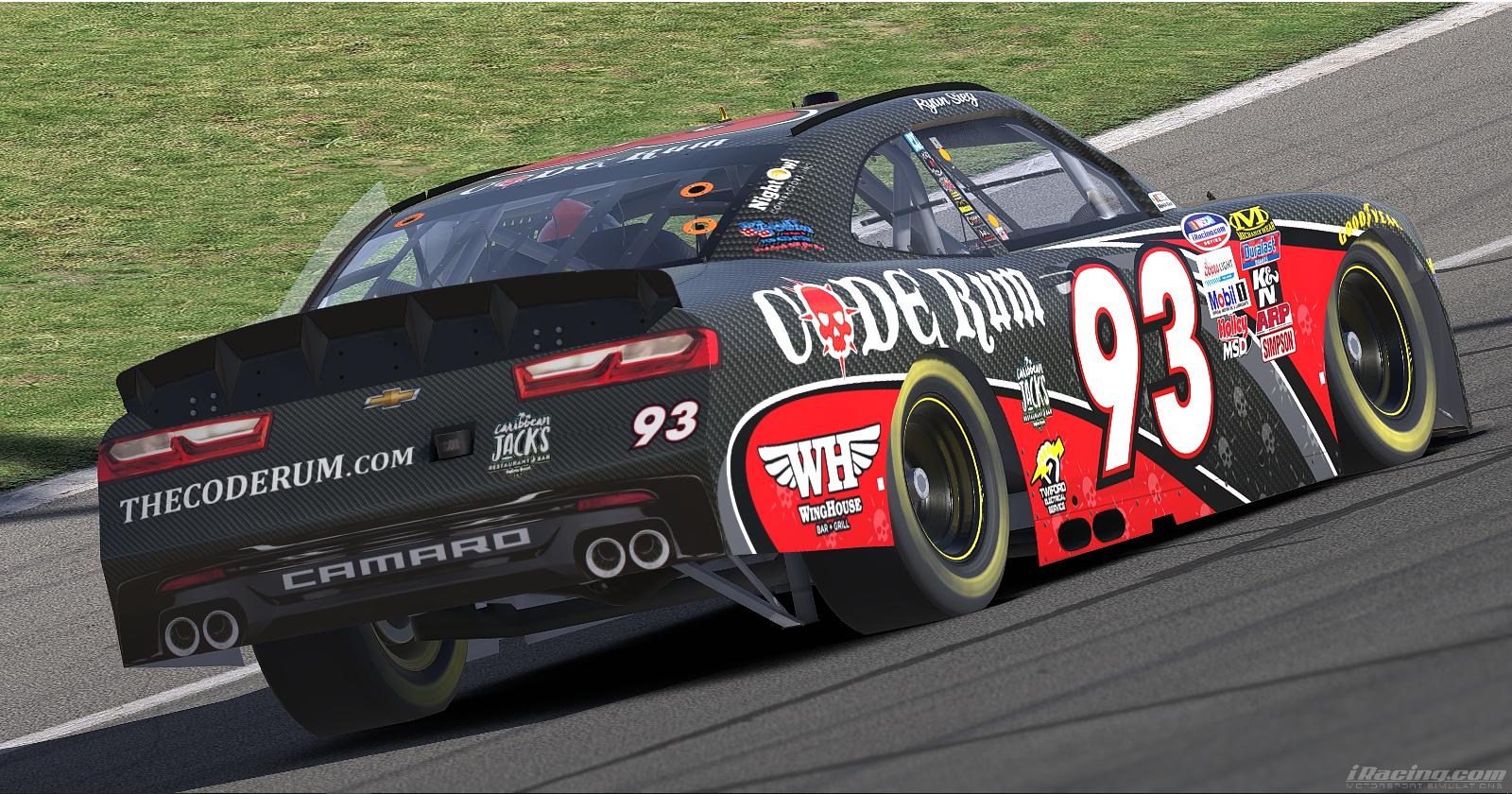 2018 Ryan Sieg Code Rum Camaro by Ben Horton - Trading Paints