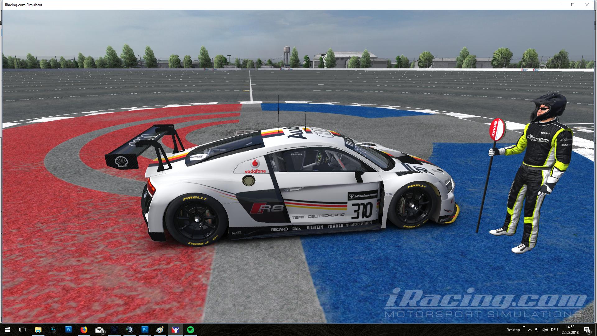 iRacing Team Deutschland Audi R8 LMS by Denis R. - Trading Paints
