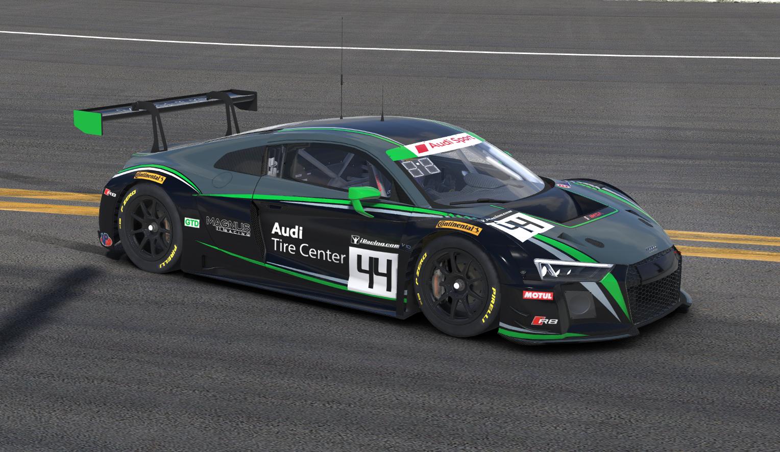 2018 Magnus Racing Audi R8 - IMSA by Tyler Tucker - Trading Paints