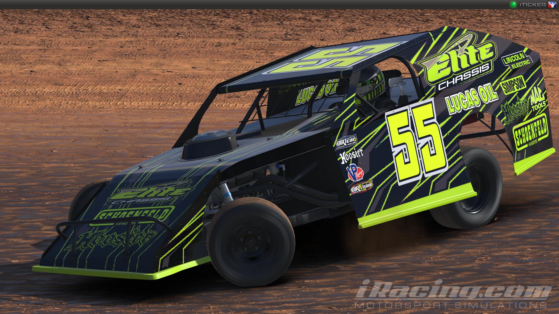 Elite Chassis Neon Mod by Jake Boyer - Trading Paints