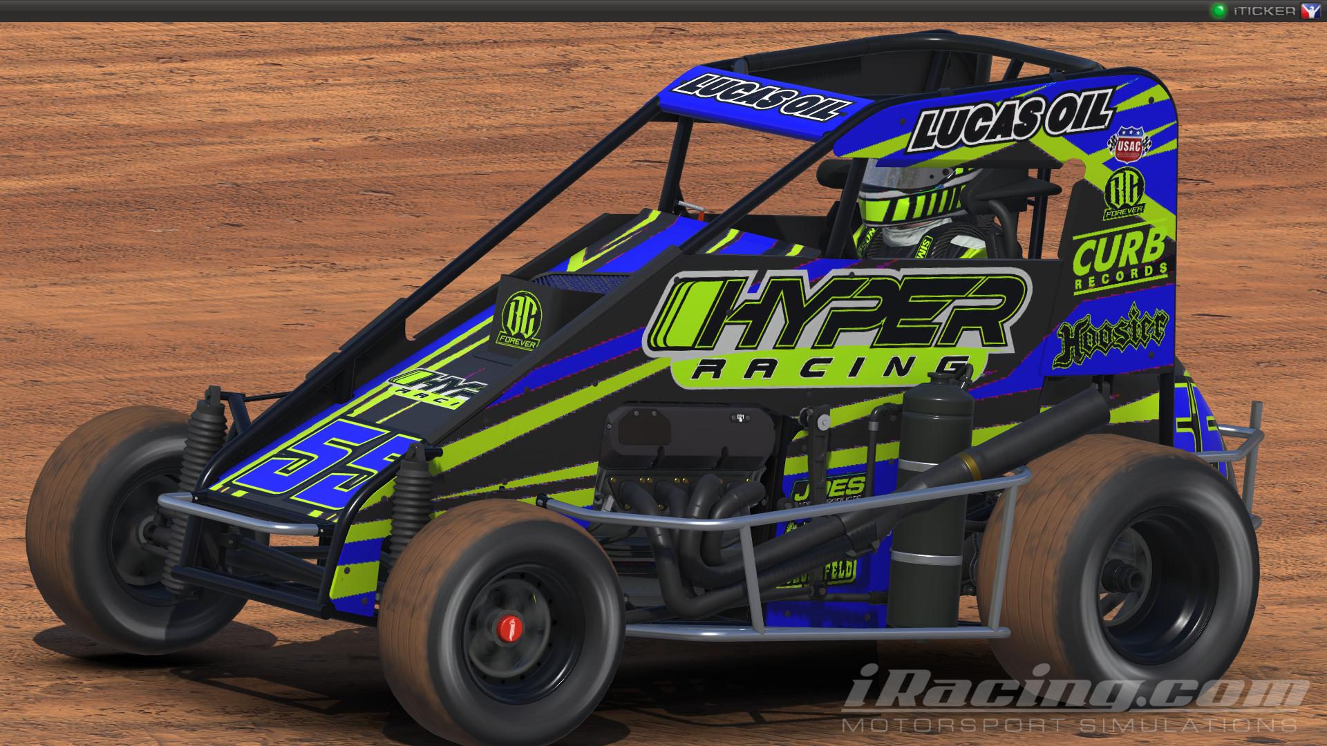 Hyper Racing Dirt Midget V2 by Jake Boyer - Trading Paints