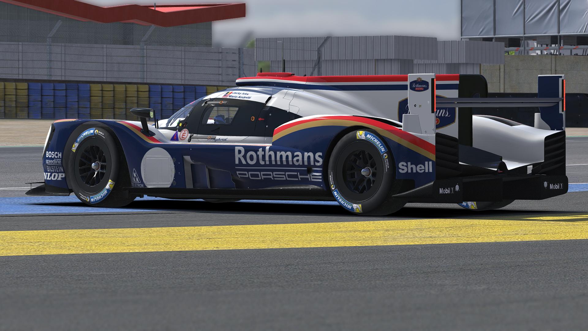 Rothmans Porsche 919 - 962 Tribute livery by Andrew Fawcett - Trading ...