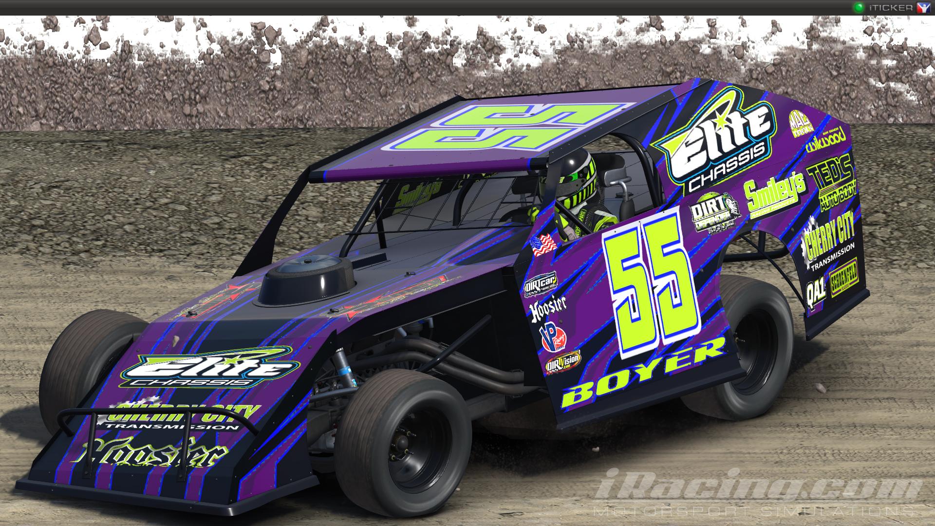Elite Chassis Dirt Modified v5 by Jake Boyer - Trading Paints