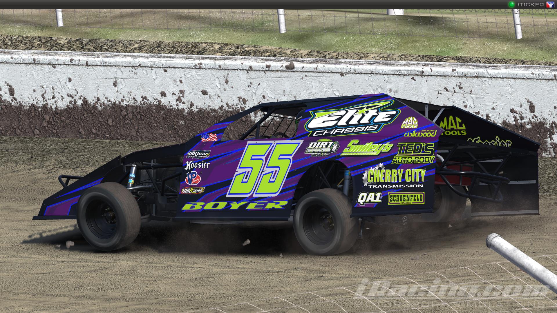 Elite Chassis Dirt Modified v5 by Jake Boyer - Trading Paints