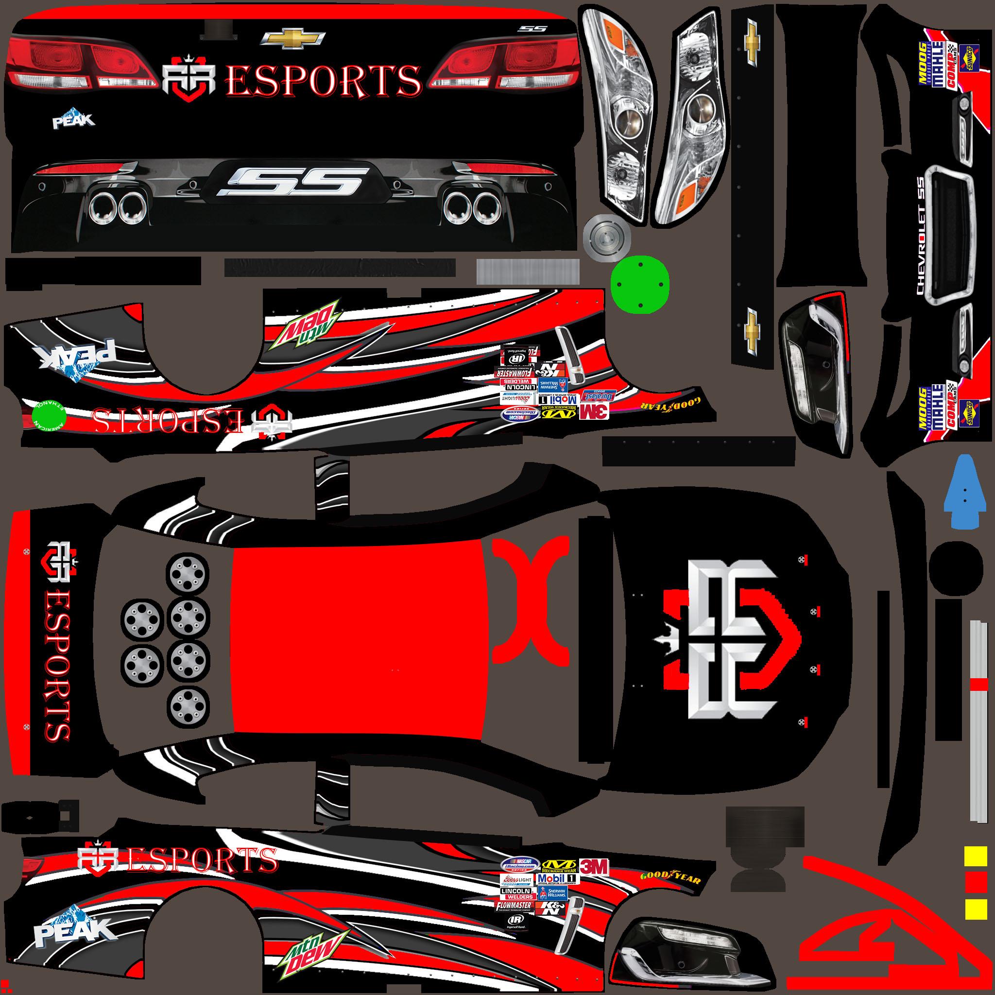 RR Racing Red Car by Alec Schwartz - Trading Paints