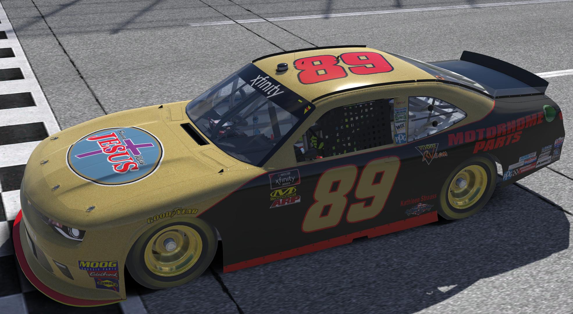 2018 #89 Morgan Shepherd Racing With Jesus Chevrolet Camaro by Marshall ...