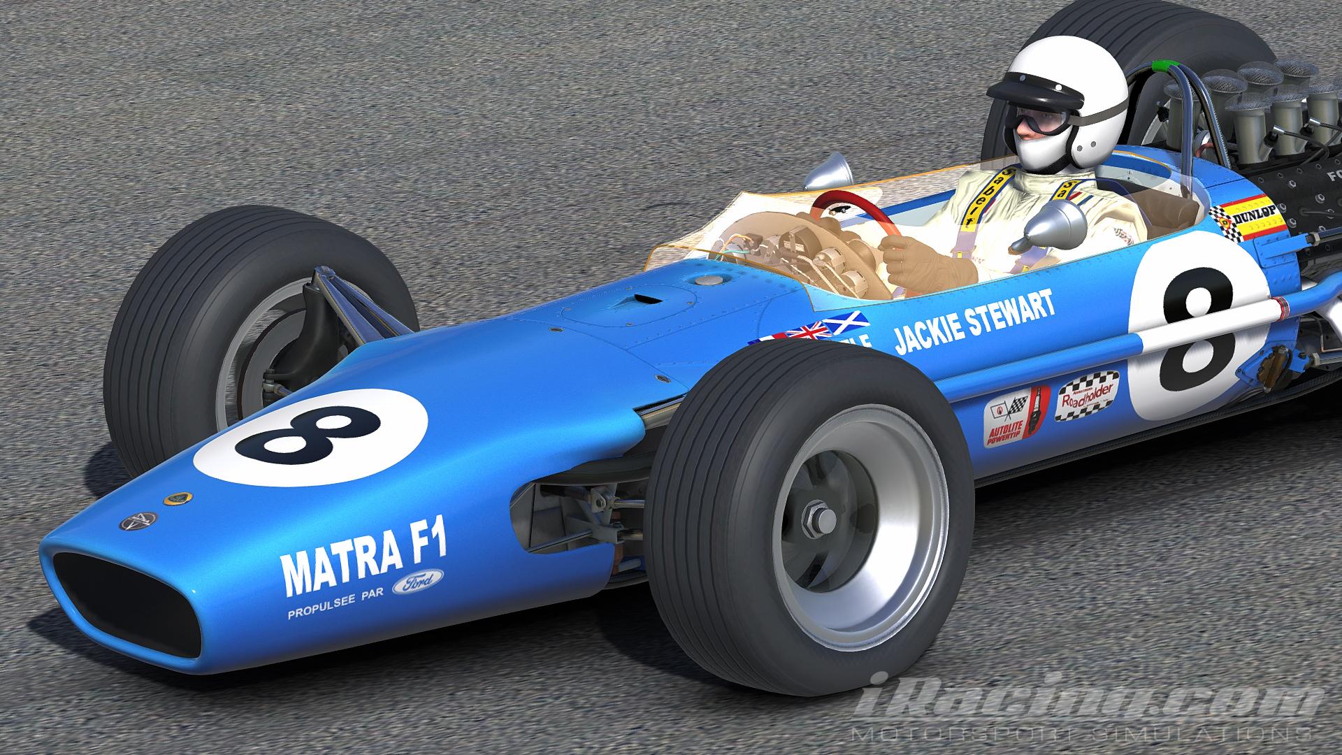 Jackie Stewart Matra MS10 by Simon J Shaw - Trading Paints