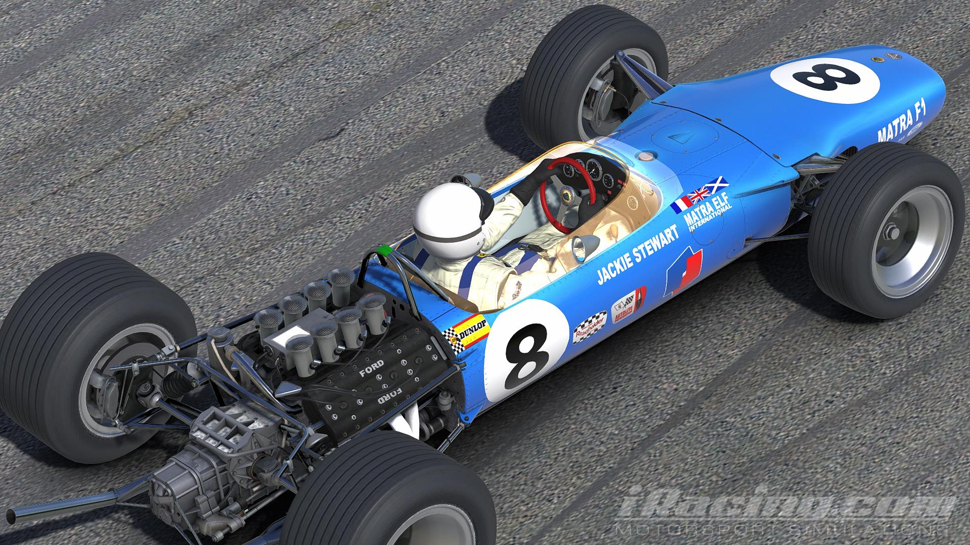 Jackie Stewart Matra MS10 by Simon J Shaw - Trading Paints