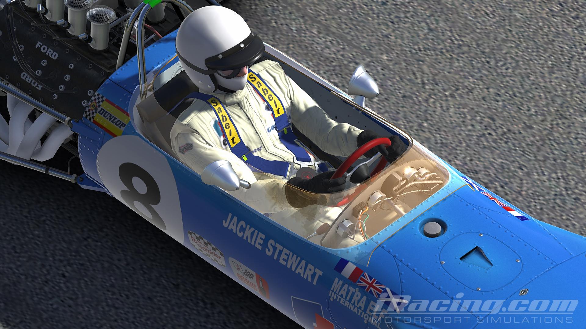 Jackie Stewart Matra MS10 by Simon J Shaw - Trading Paints