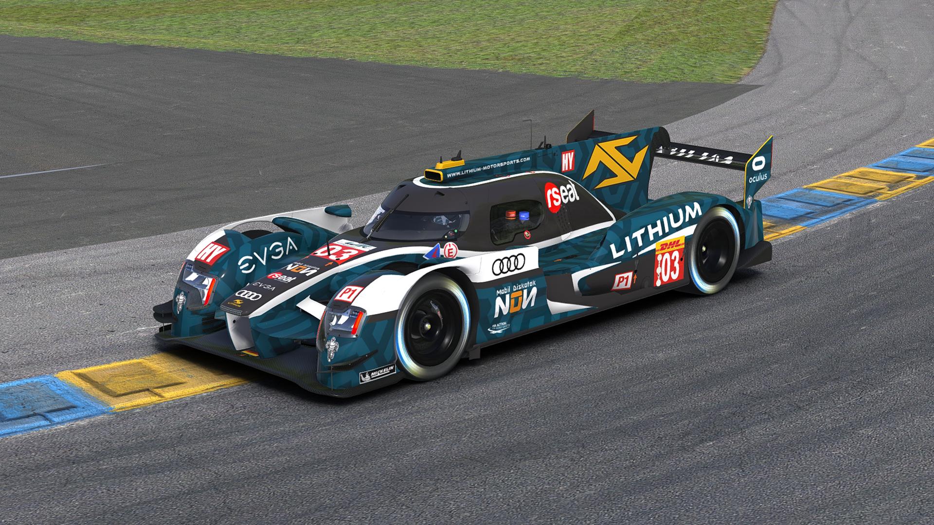 Lithium Motorsports Audi R18 by Danni Fugl - Trading Paints