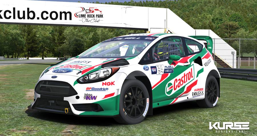 Castrol Racing Fiesta RS WRC by Andrew Osiris - Trading Paints