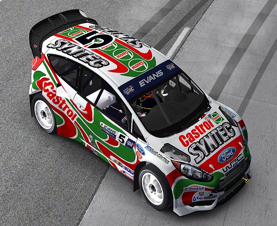 Castrol WRC by Rodney Evans - Trading Paints