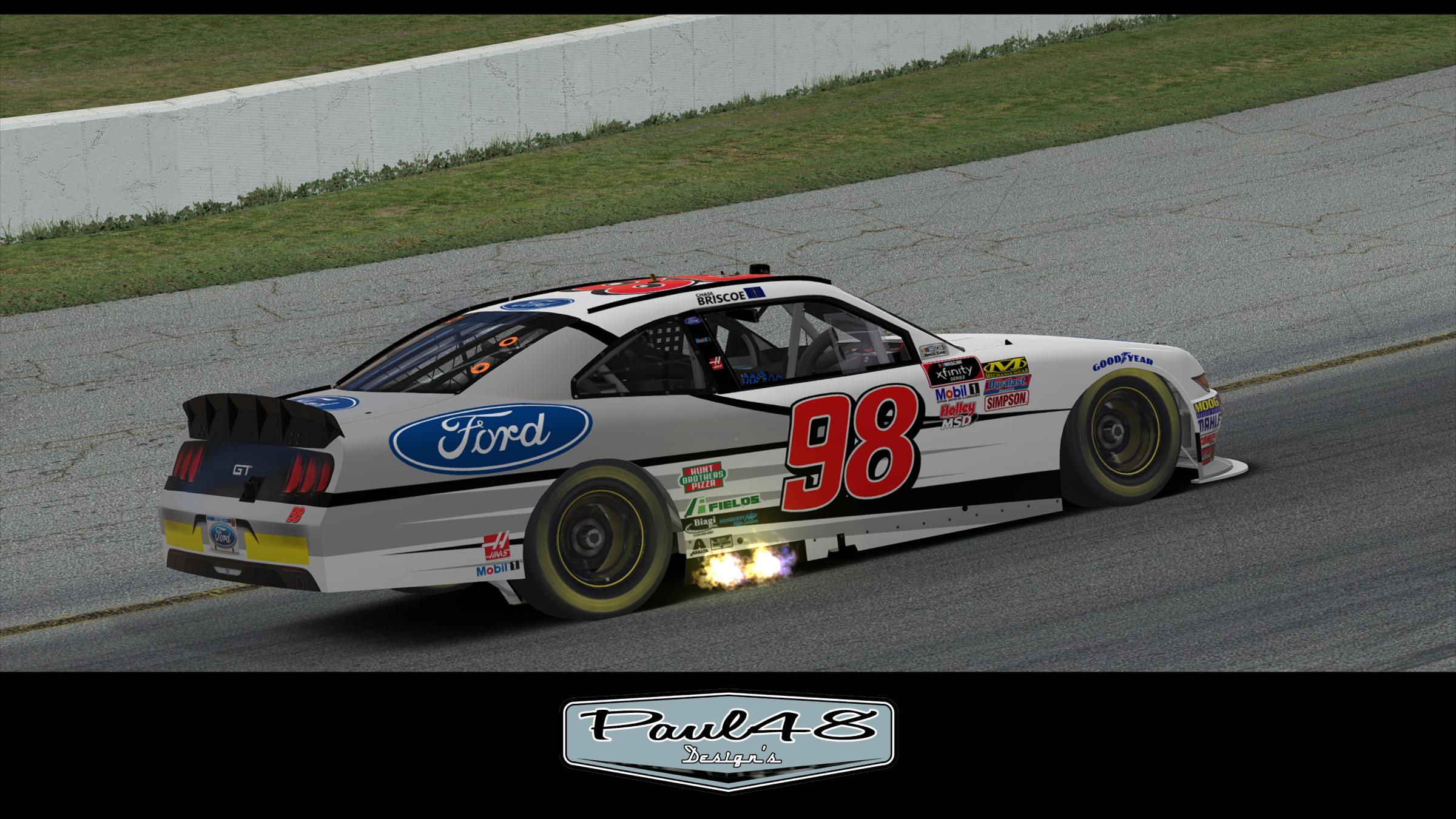 2018 Chase Briscoe Ford Development SHR by Thomas Sink - Trading Paints 2018 Chase Briscoe Ford Development SHR by Thomas Sink - Trading Paints