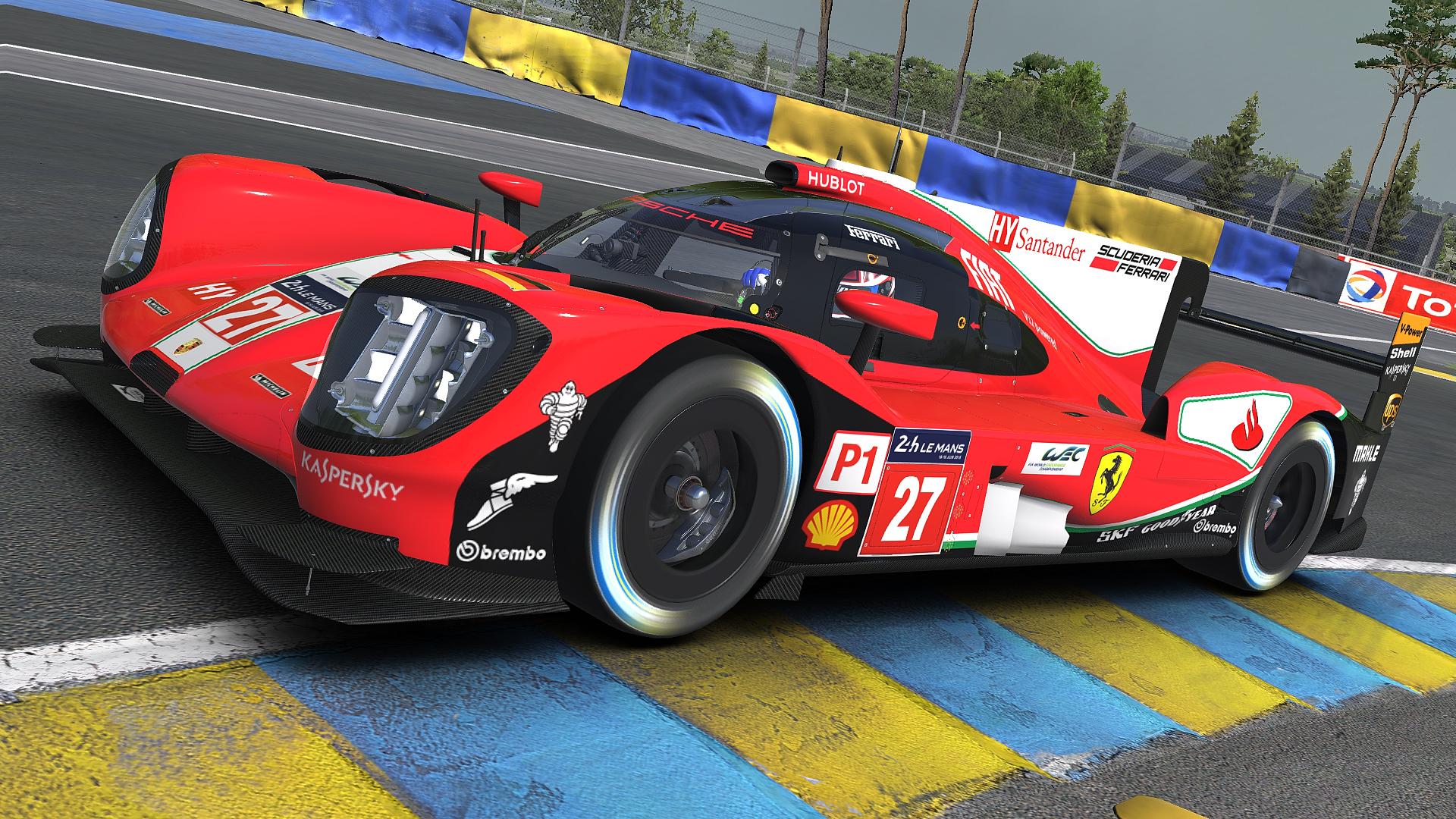 Ferrari LMP1 Concept by Kazuhiro Oida - Trading Paints