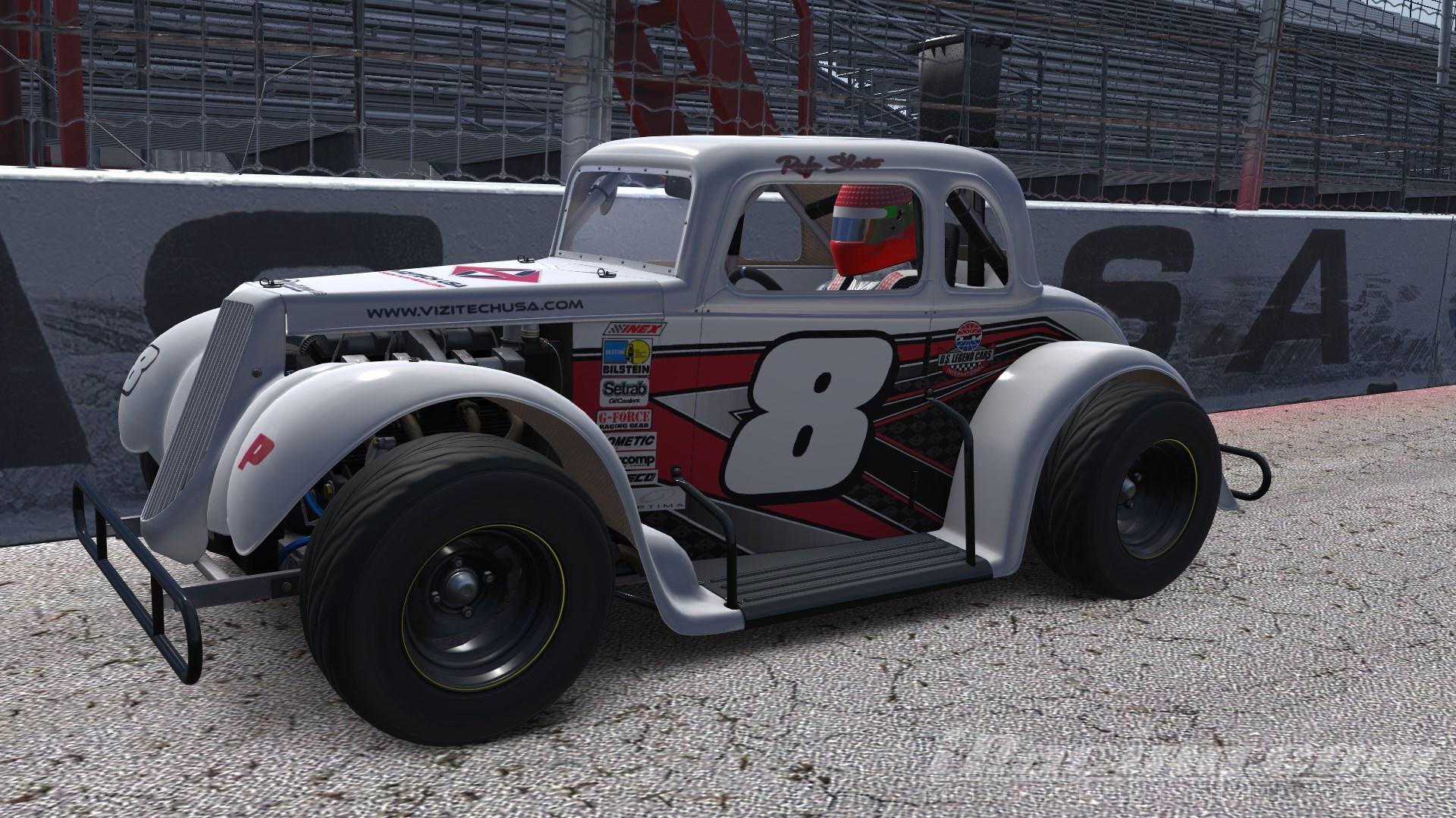 Rafe Slate - 2018 Vizitech USA Legend Car by Rafe Slate - Trading Paints