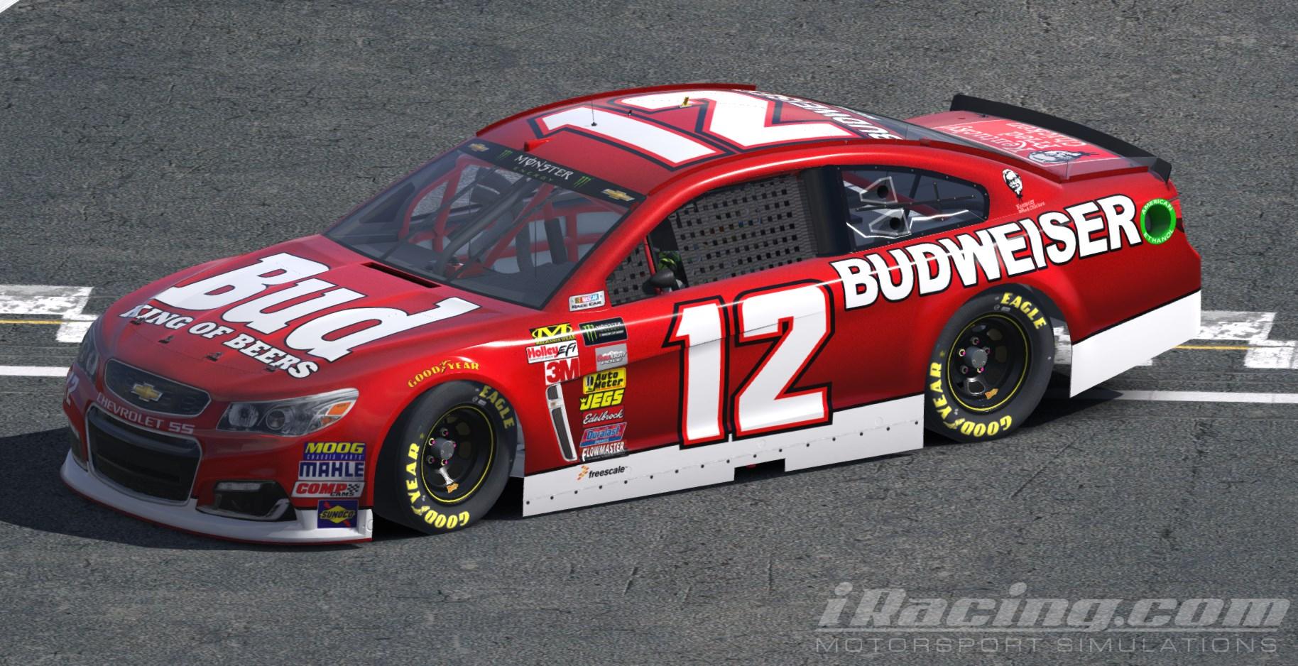 Neil Bonnett Bud by John Mustian Jr - Trading Paints