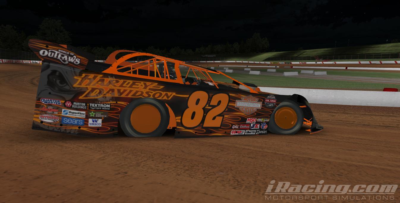 Harley Davidson Late Model by Michael Crookes - Trading Paints