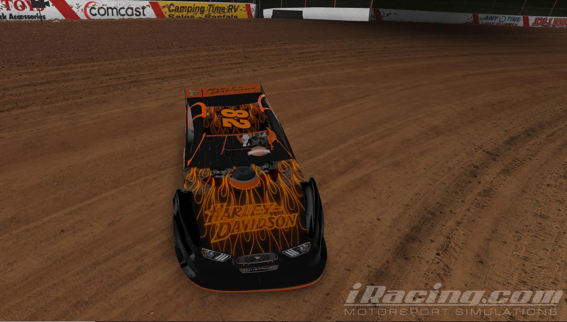 Harley Davidson Late Model by Michael Crookes - Trading Paints