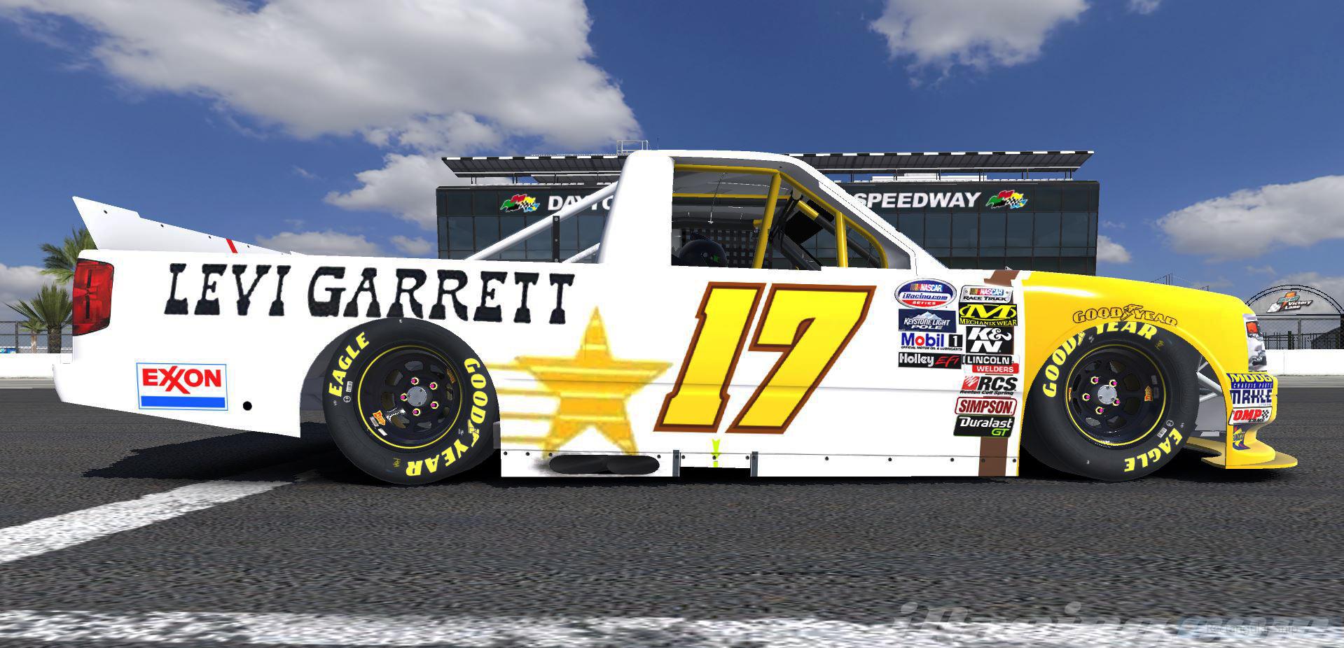 Levi Garrett Throw Back by Trent Williams - Trading Paints