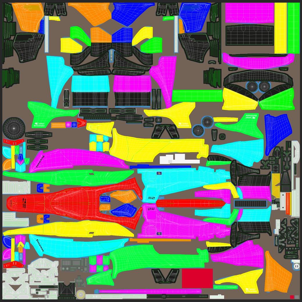 Color guide of IR18 template by Shigeru Ogawa - Trading Paints