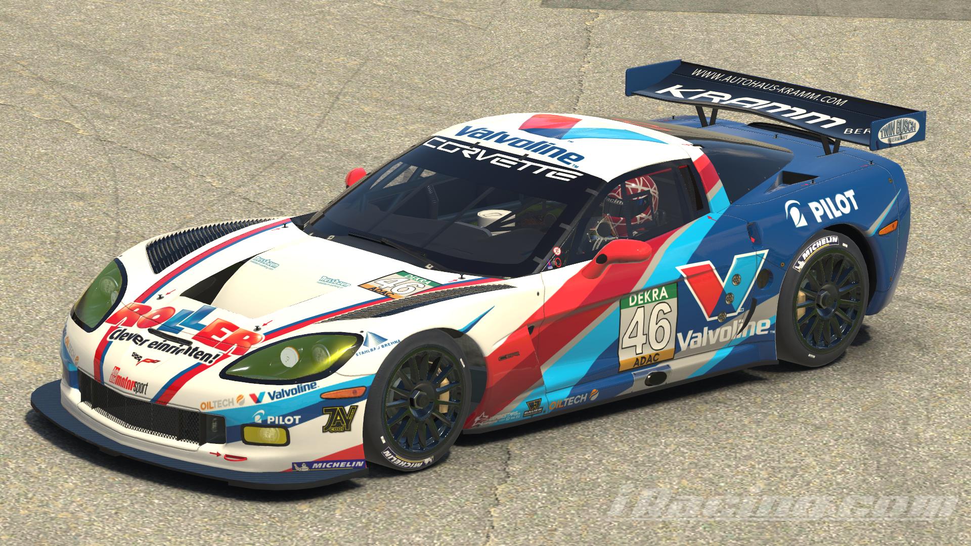 Valvoline / Roller C6R by Ken Huff - Trading Paints