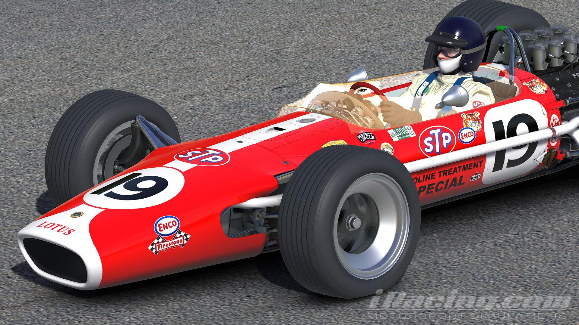 Jim Clark Lotus 38 1966 Indianapolis 500 inspired Lotus 49 by Simon J ...