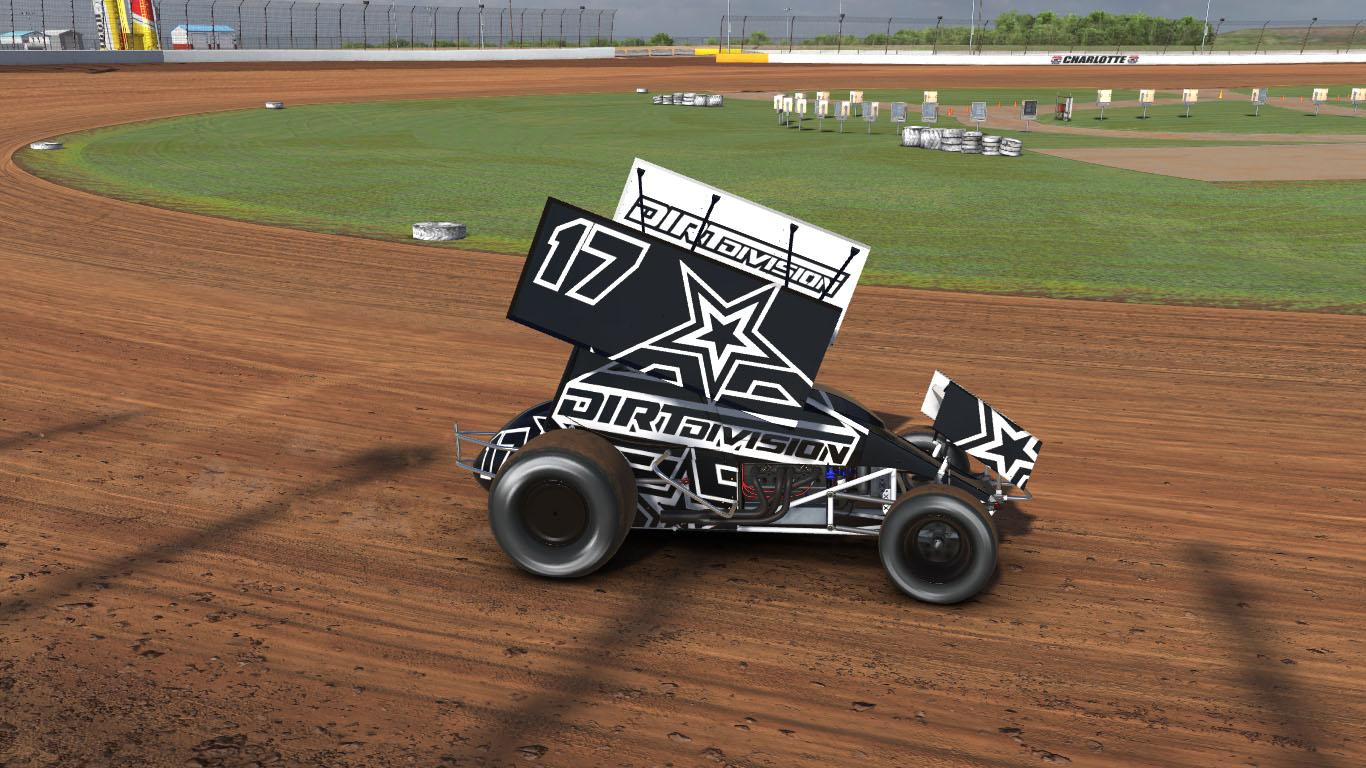 Black and white sprint by Matt D Hill - Trading Paints