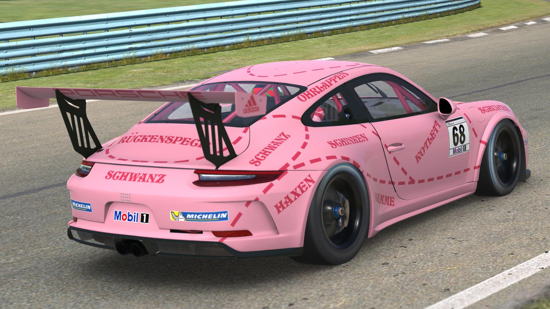 Porsche 911 Cup Pink Pig by Bill Krause - Trading Paints