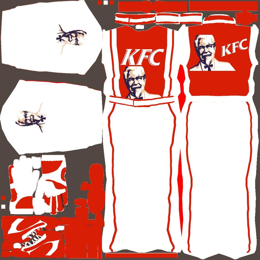 KFC Fire Suit by JW Salyers - Trading Paints