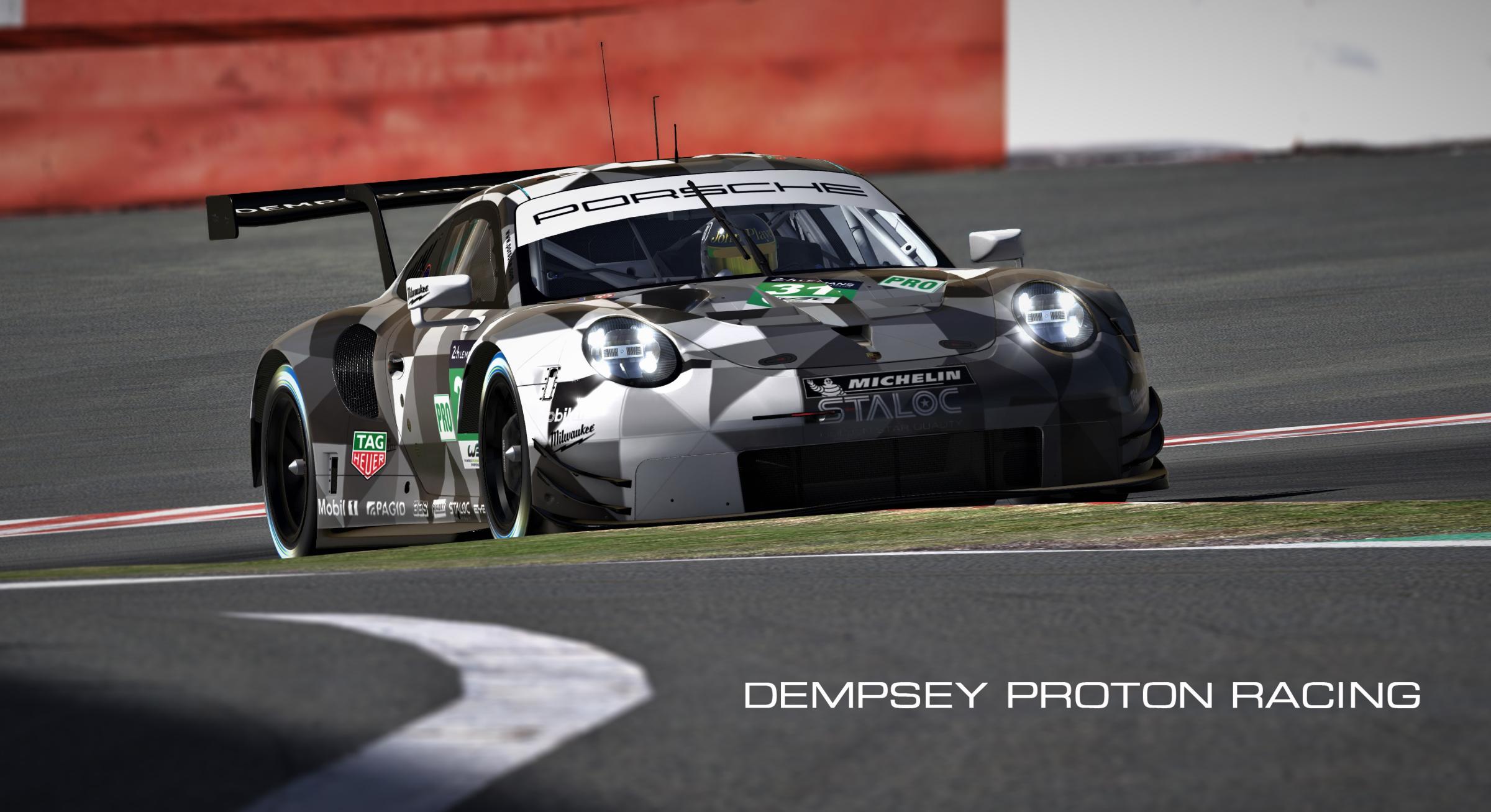 DEMPSEY PROTON RACING PORSCHE 911 RSR WHITE by Yuji Asakawa - Trading ...