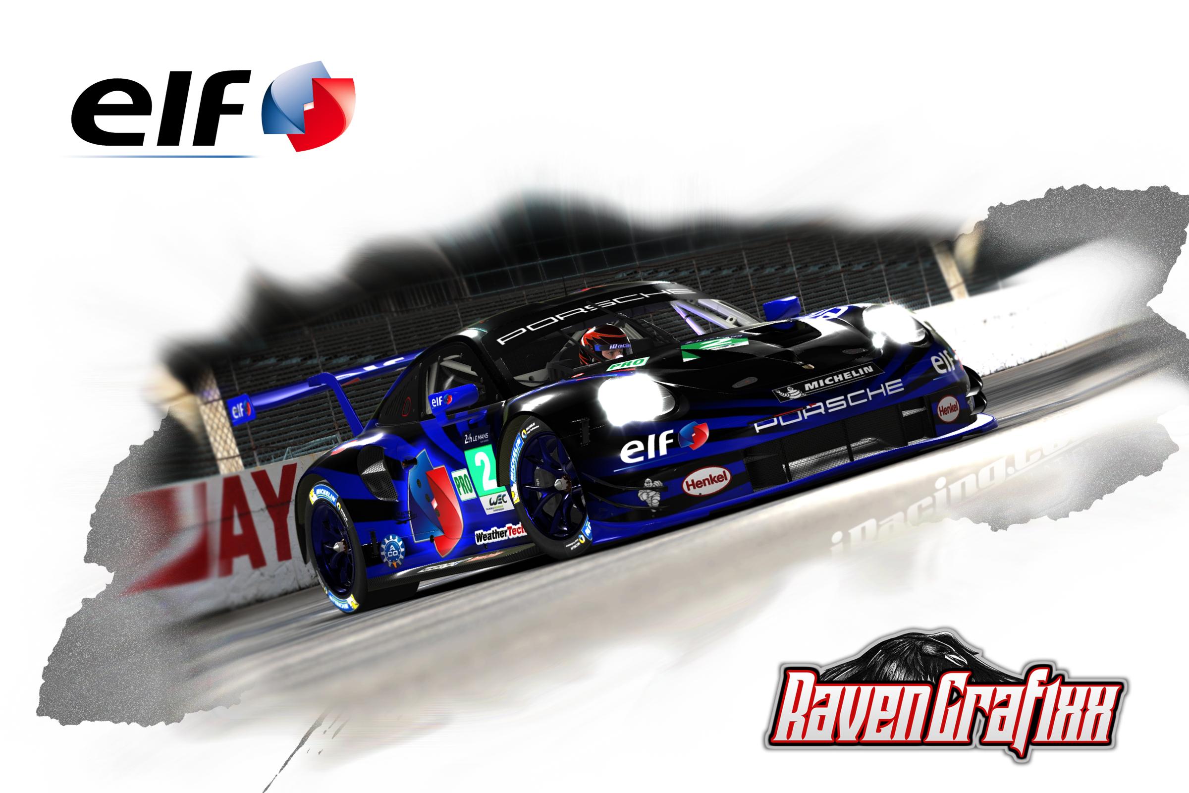 Elf Porsche 911 RSR by Doyle Lowrance - Trading Paints