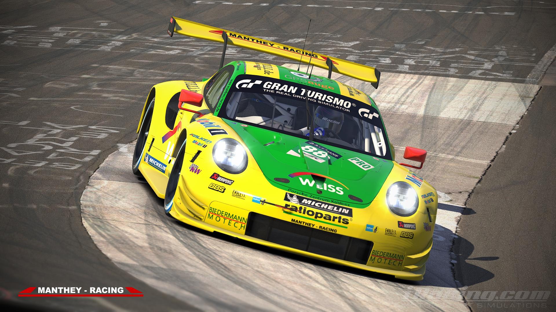 Porsche 997 GT3 RSR Manthey Racing 2011 #11 by David Hoffmann - Trading ...