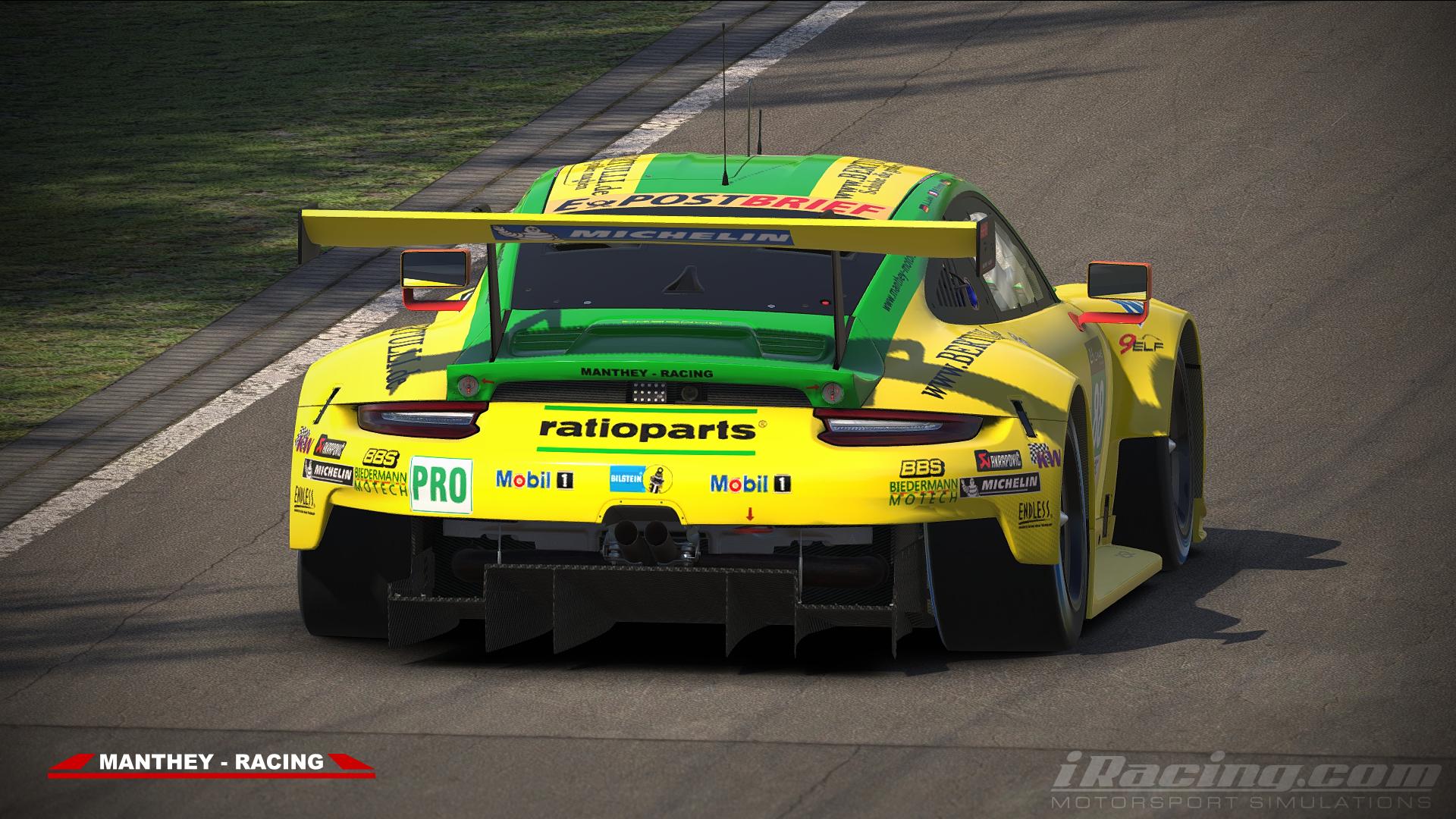 Porsche 997 GT3 RSR Manthey Racing 2011 #11 by David Hoffmann - Trading ...