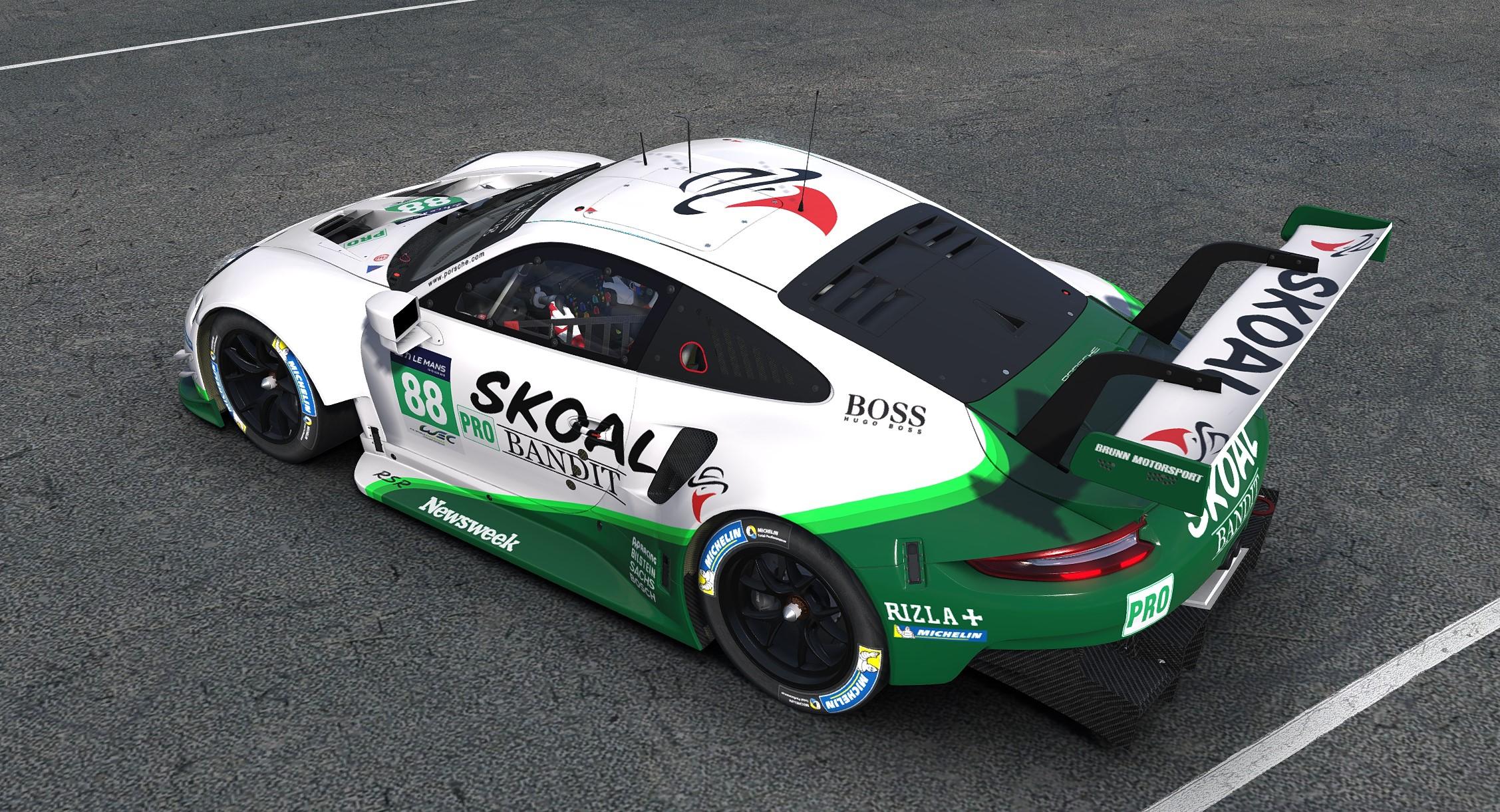 SKOAL Bandit Porsche 911 RSR (Fitzpatrick racing retro) by Michael ...