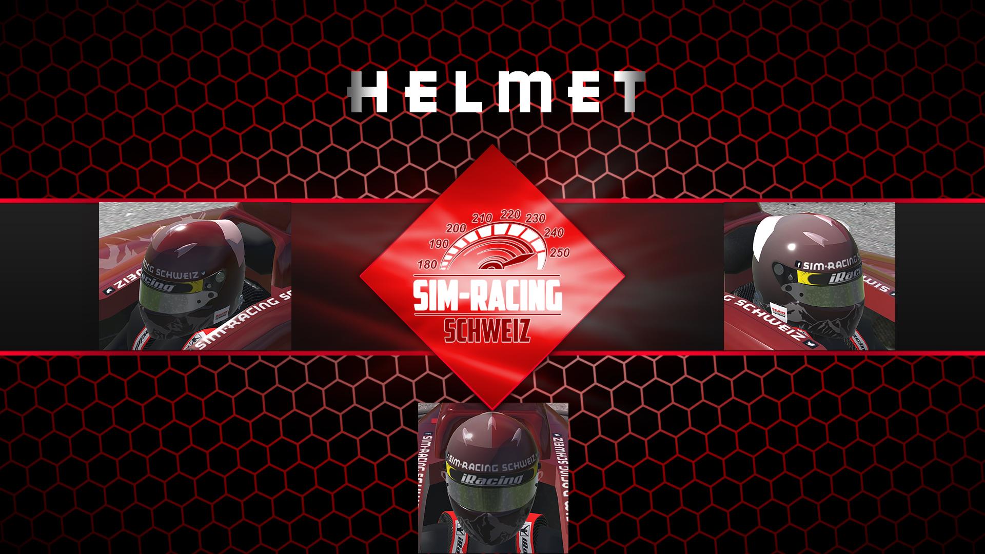Sim-Racing Schweiz | Team Helmet by Gisler Sascha - Trading Paints