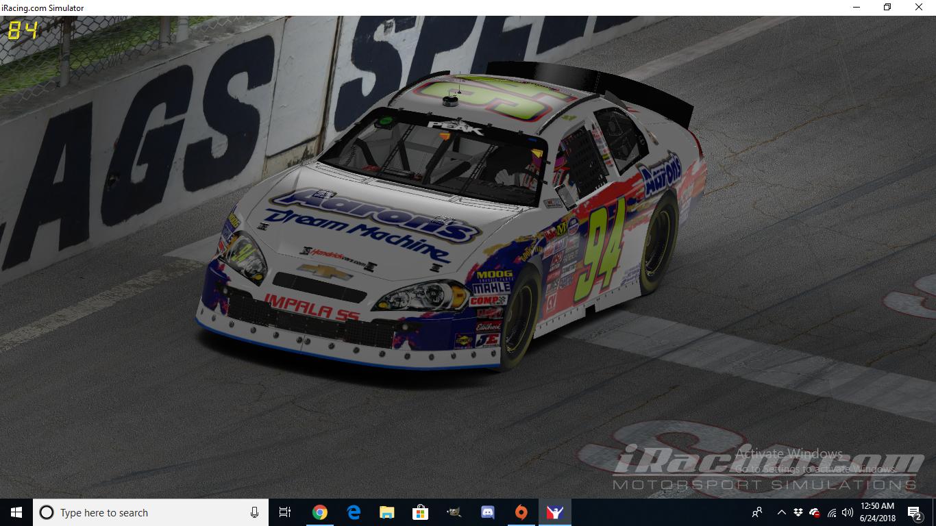 Chase Elliott Aarons car. by Justin Faulkner - Trading Paints
