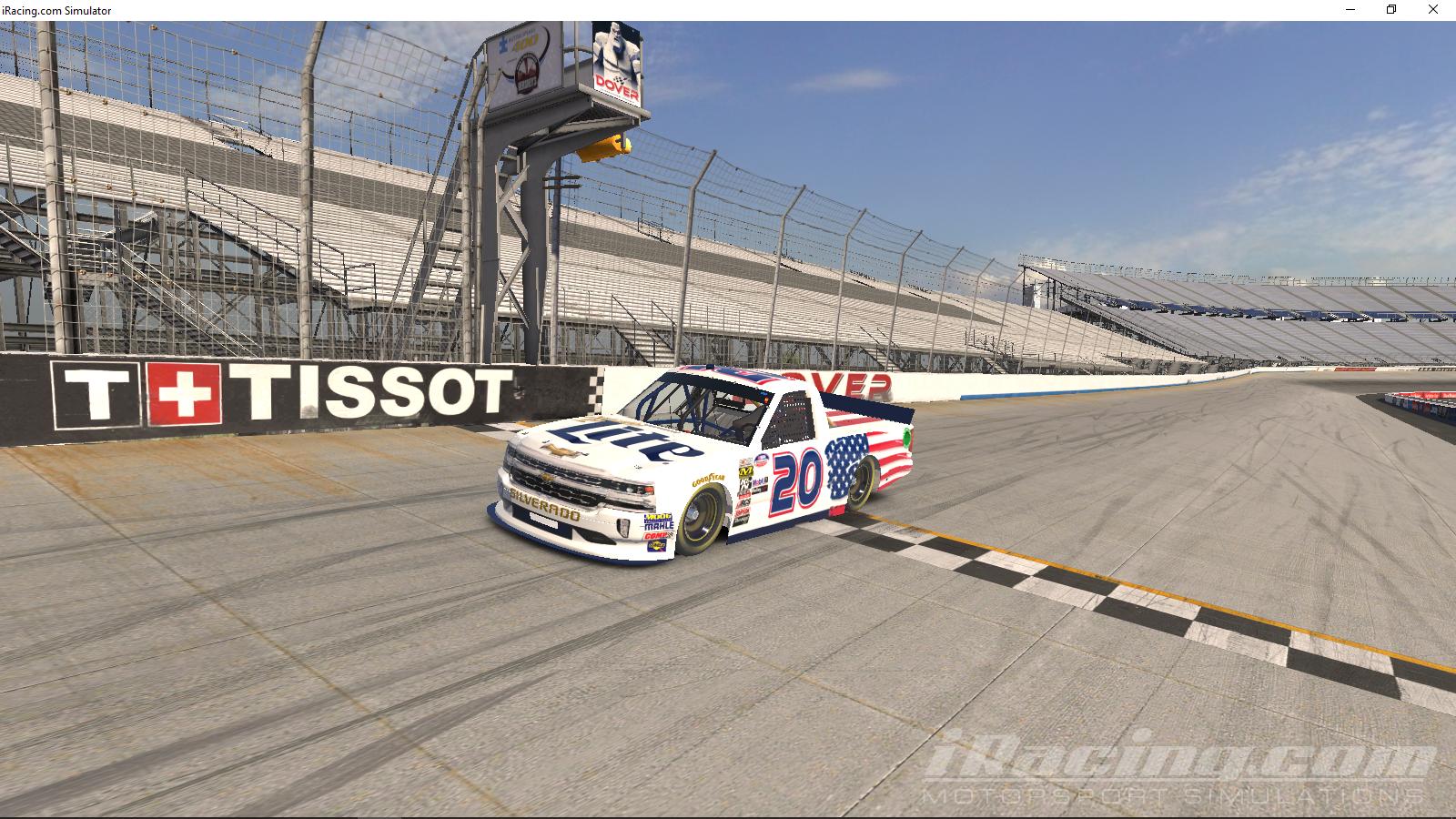 Miller Lite American Flag by Brandon J Minto - Trading Paints