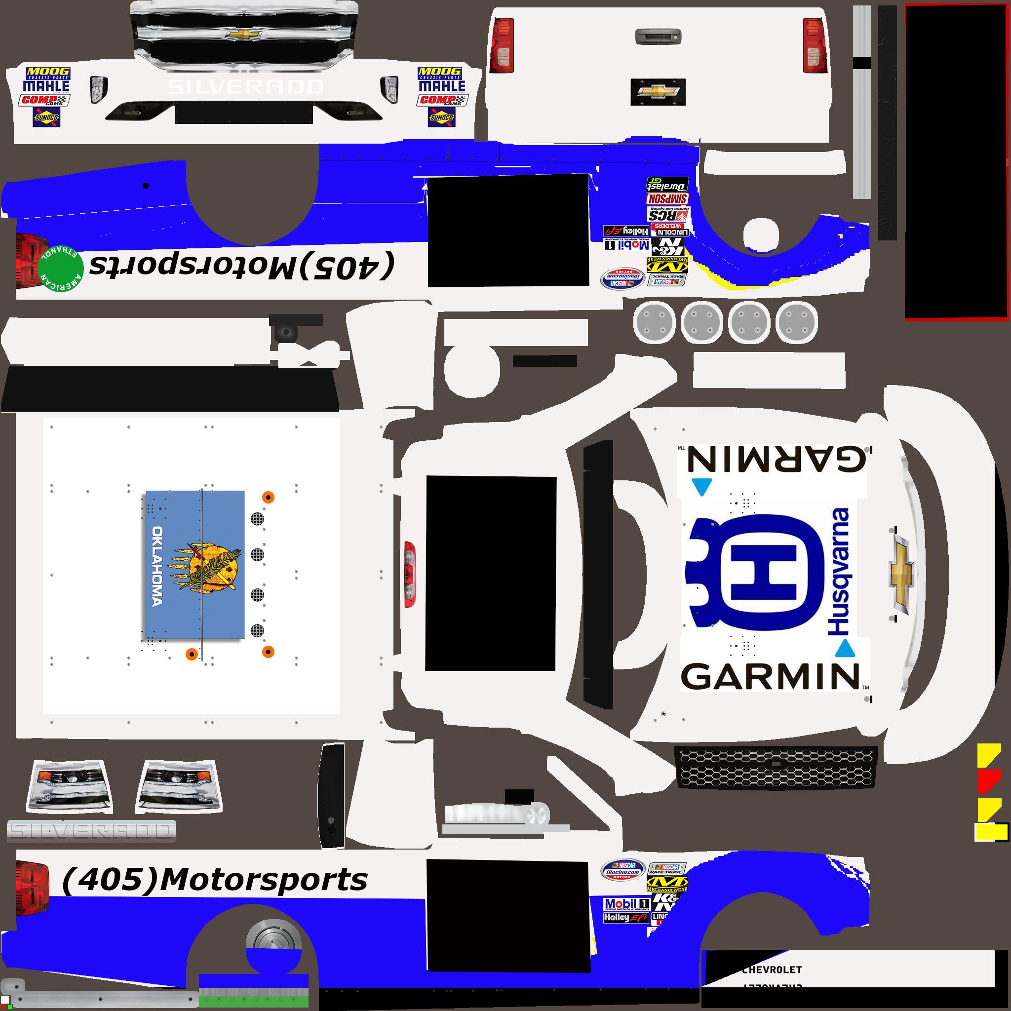 team (405)motorsports by Rhett Standingwater - Trading Paints