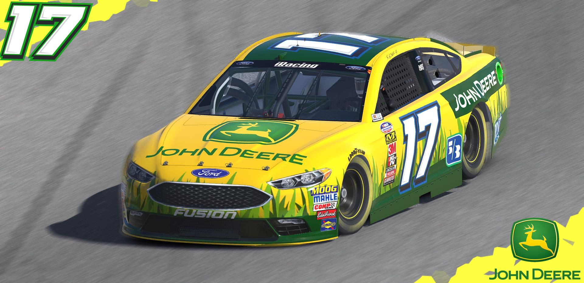 Ricky Stenhouse Jr // John Deere Ford Fusion (RFR) by Bruno Latour ...