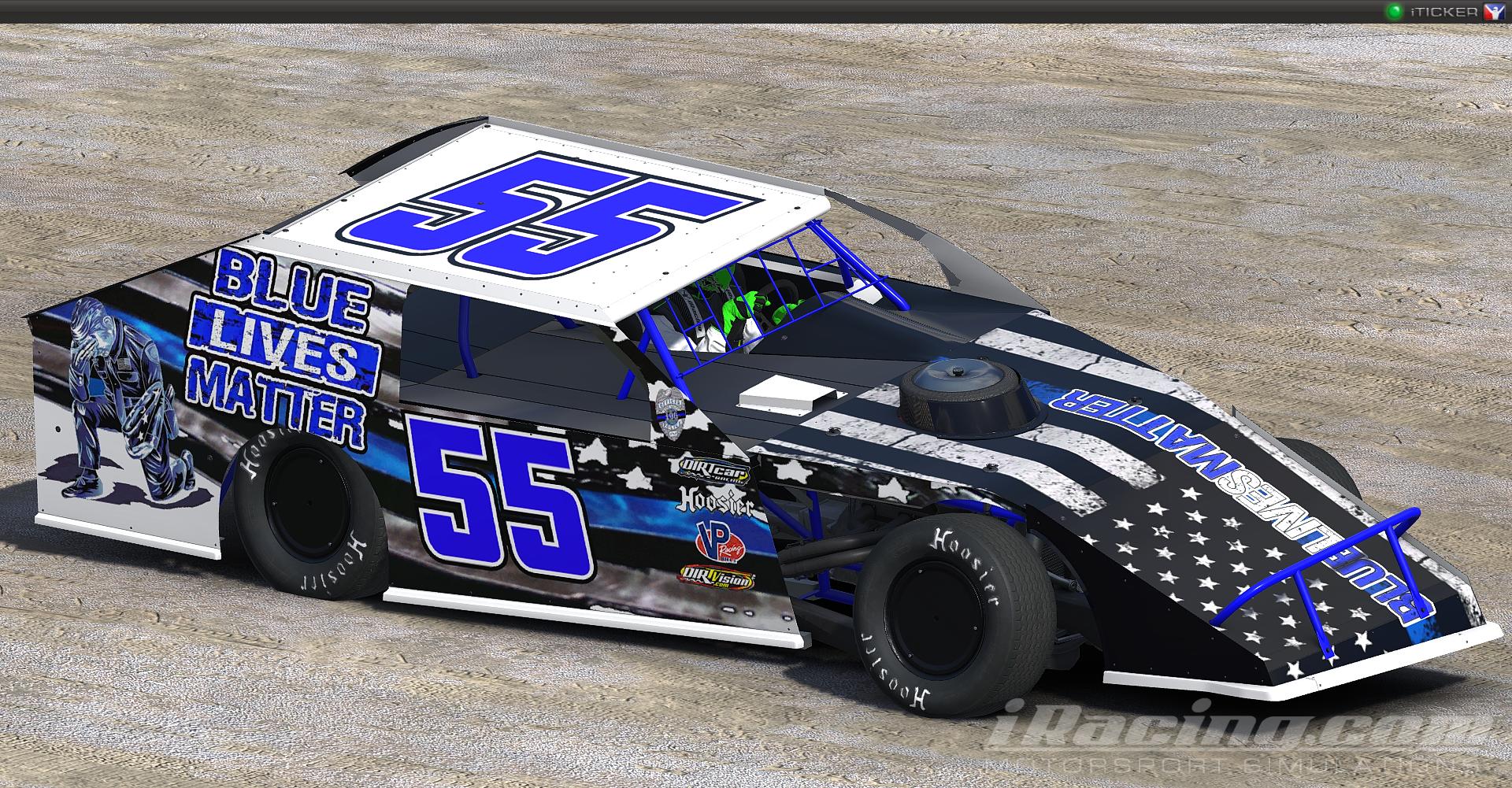 BLUELIVESMATTER UMP Mod by Jake Boyer - Trading Paints