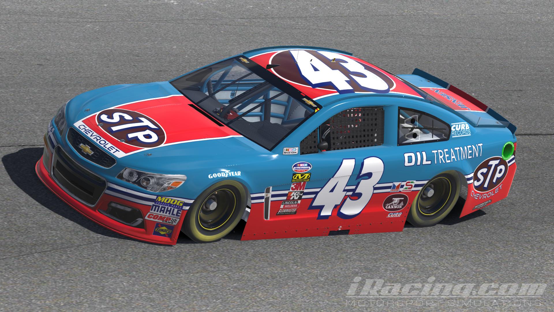 1984 STP Firecracker 400 Winner SS by Ken Huff - Trading Paints