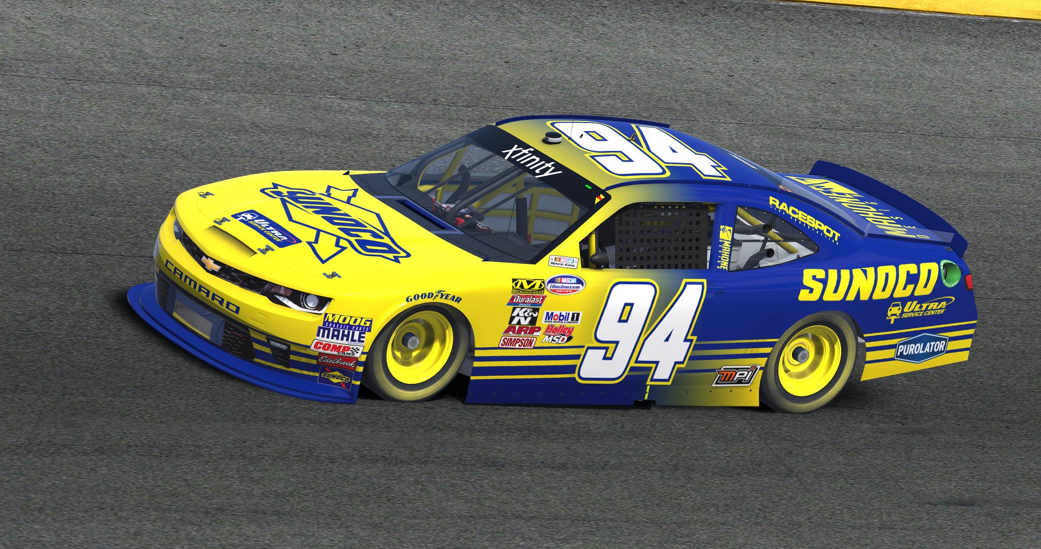 Sunoco Camaro (Blue Tail) by Anthony Mahone - Trading Paints