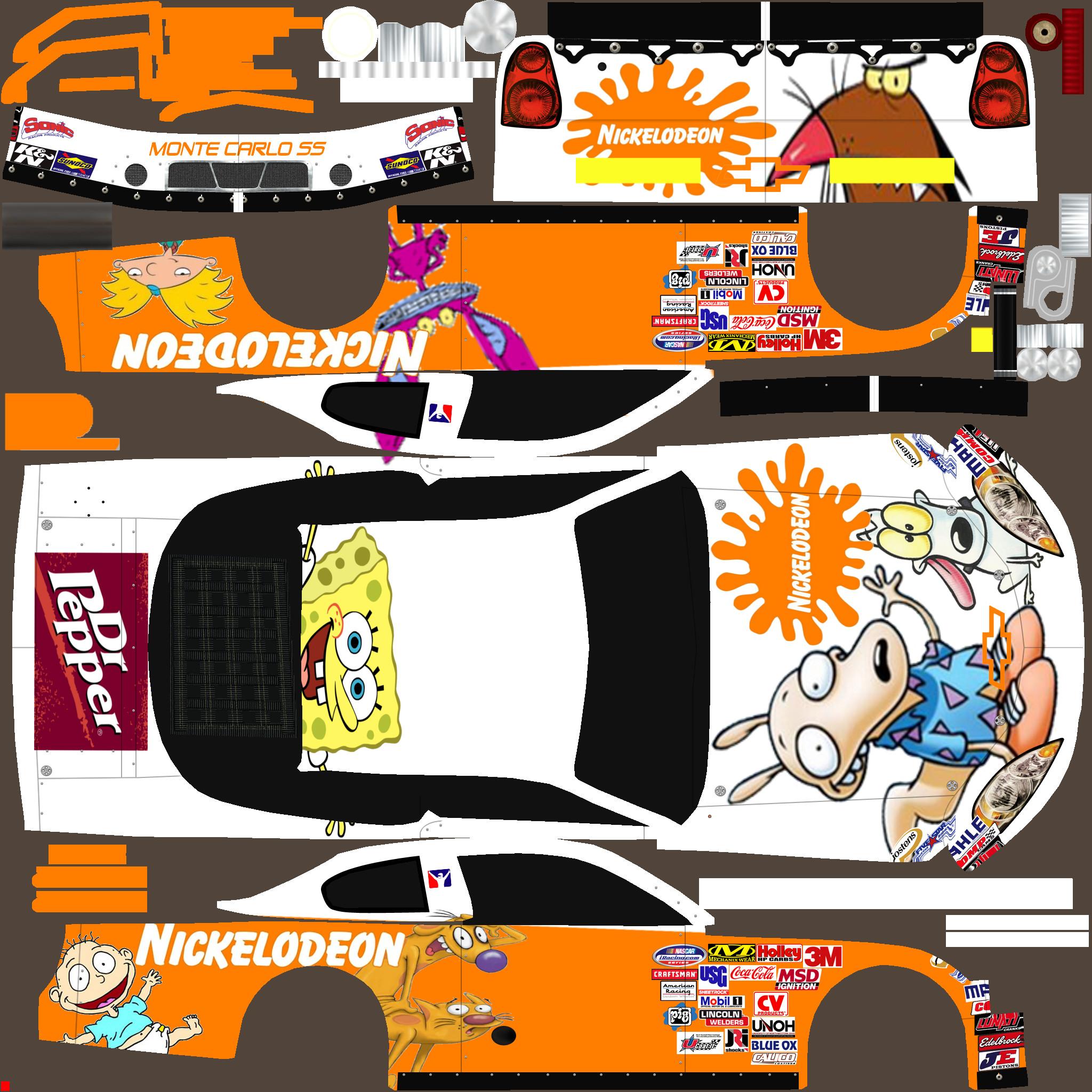 Nickelodeon Character Car by Adam V. - Trading Paints
