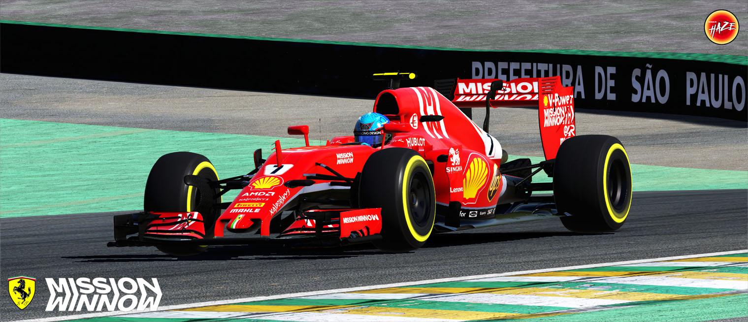 MP4 30 Kimi Raikkonen #7 Mission Winnow Ferrari SF71 H :) by Simon H ...