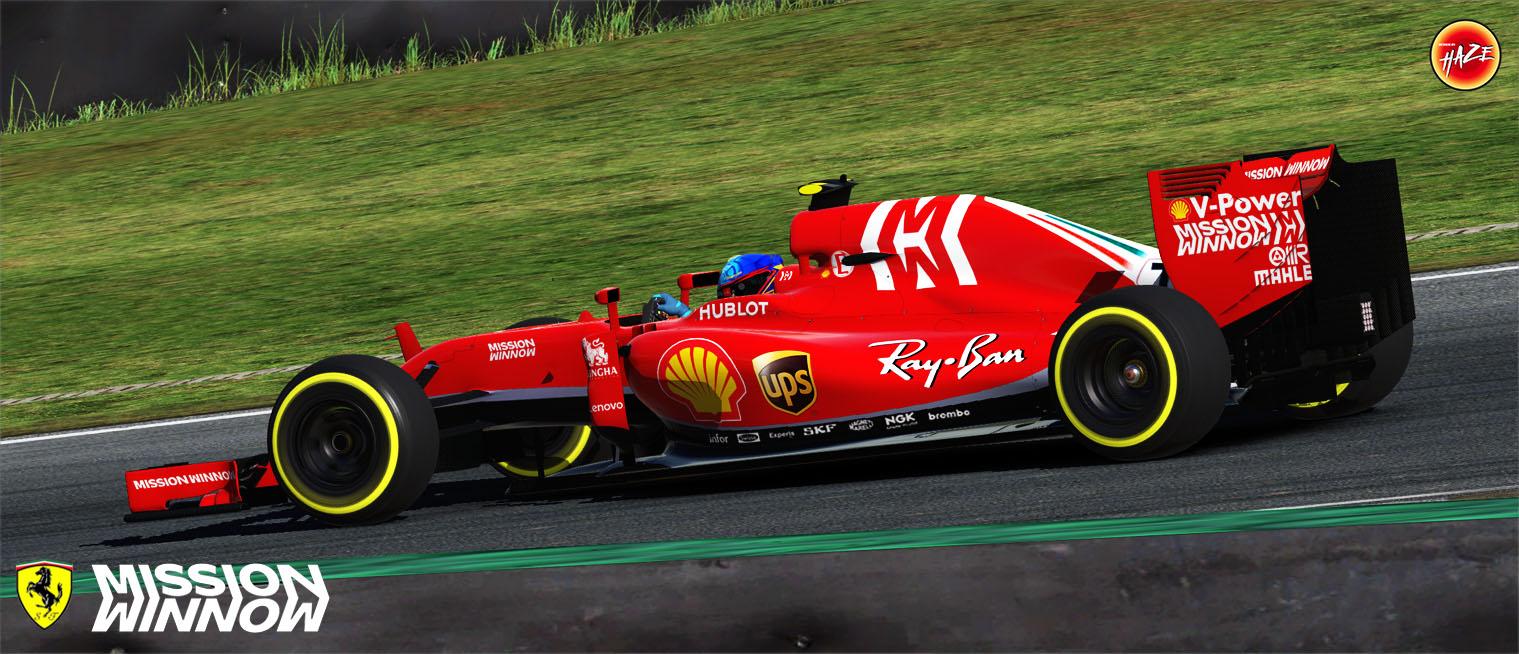 MP4 30 Kimi Raikkonen #7 Mission Winnow Ferrari SF71 H :) by Simon H ...